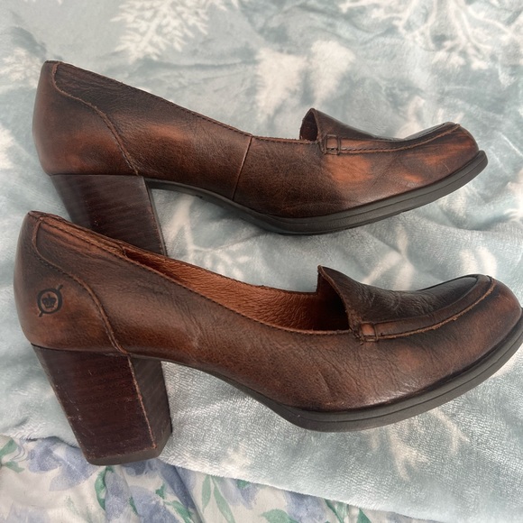 Born | Shoes | Born Brown Heel Shoes | Poshmark